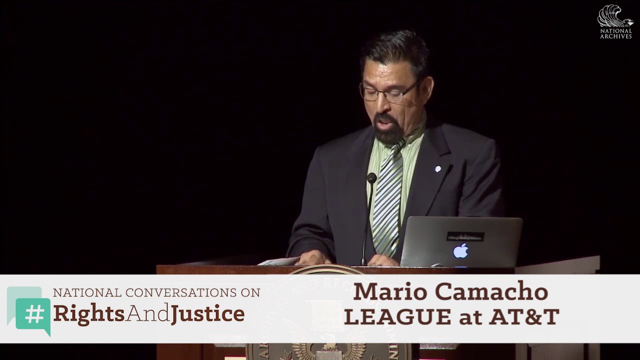 Mario Camacho of AT&T Opening Remarks | National Conversation on # ...