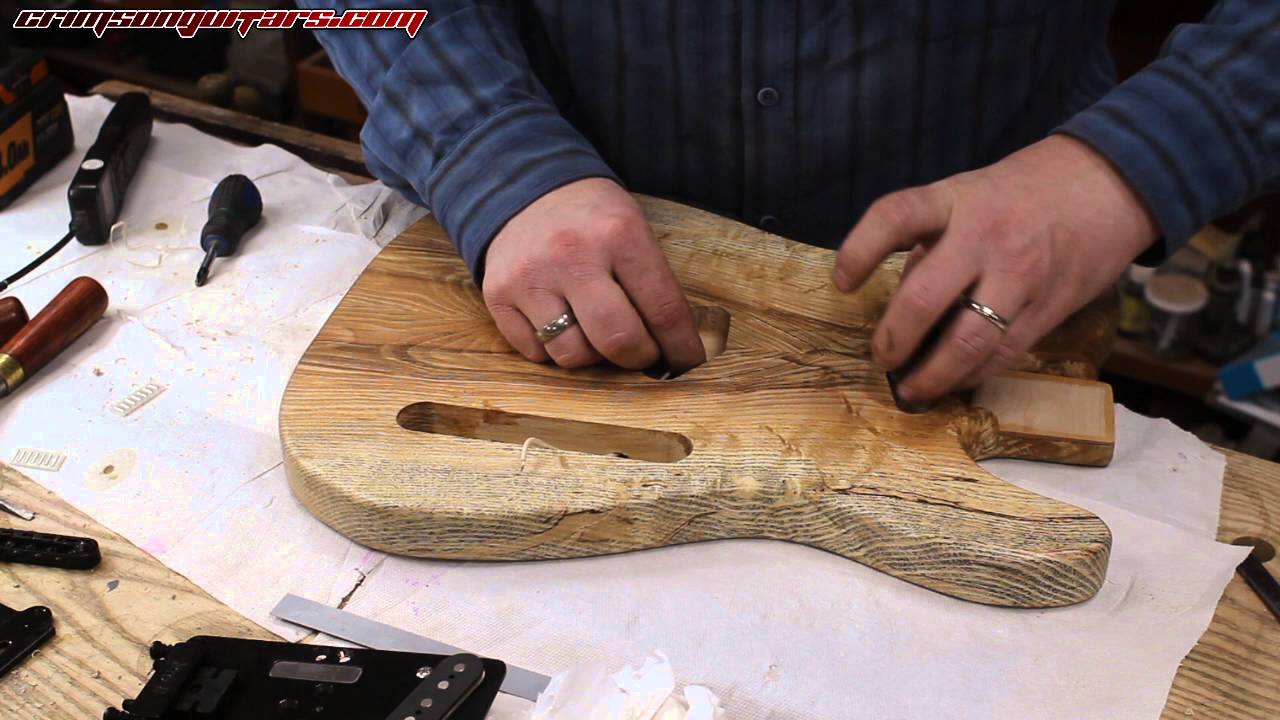 Episode 3 - The Baritone Build - Installing the Pickups into the ...