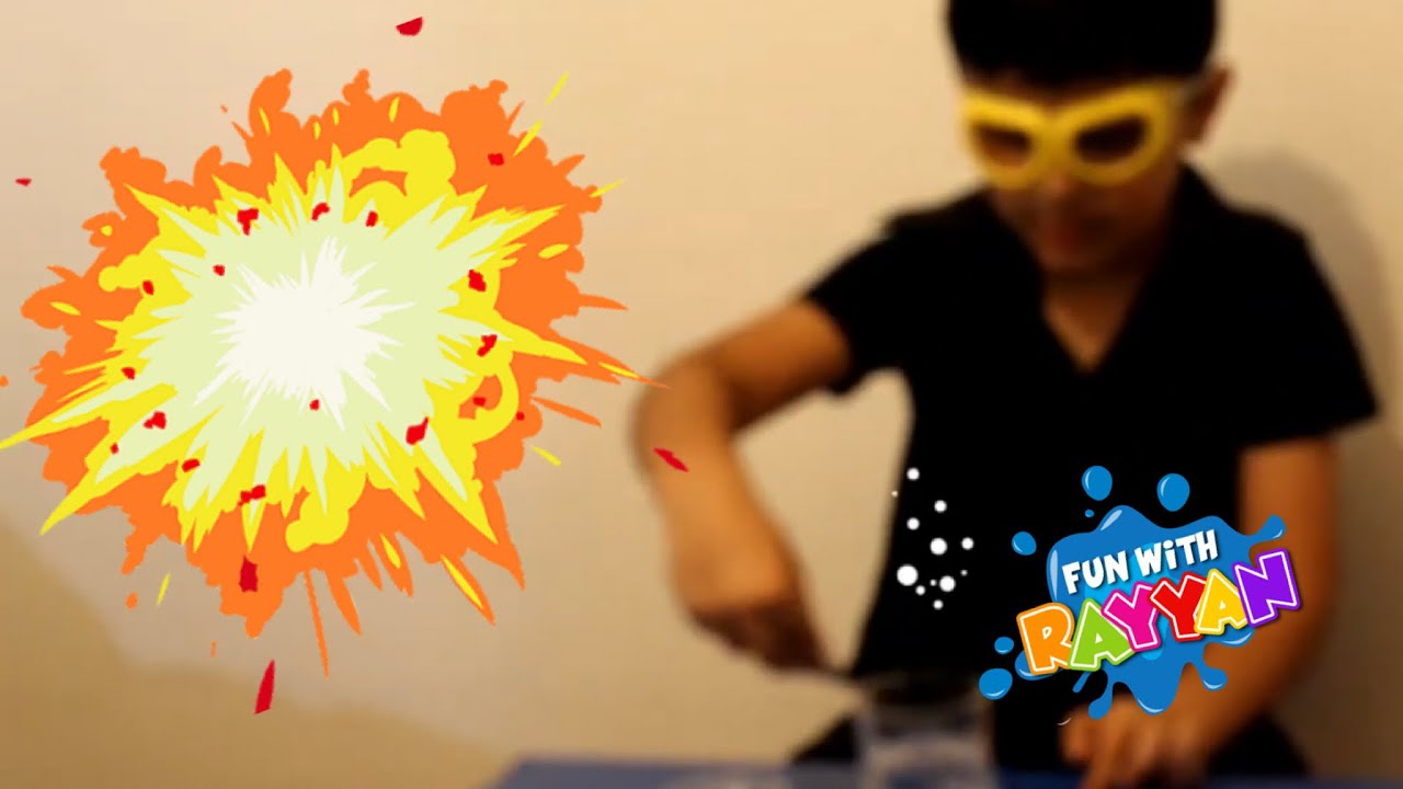 Kids Explosive Experiment (Science Learning Fun Video) - YouTube