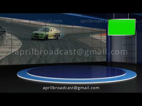 Car Racing 06 - Virtual Green Screen Background Loop - YouTube