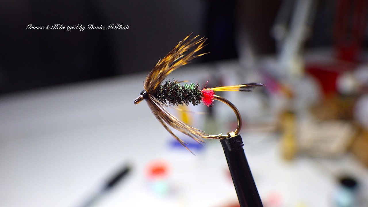 Tying a KeHe & Grouse Soft Hackle Wet Fly by Davie McPhail - YouTube