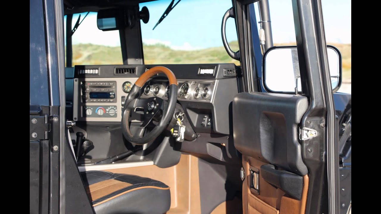 Custom 2006 Hummer H1 Alpha Right Hand Drive (RHD) - YouTube