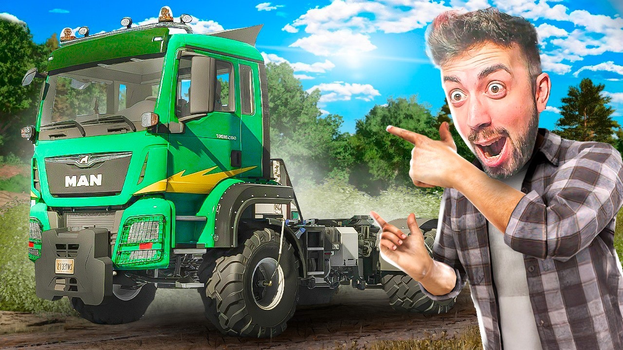 COMPRO UN SUPER CAMIÓN OFF ROAD 4x4 en FARMING SIMULATOR 25 🚛 #54 - YouTube