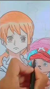 DRAWING NAMI X CHOPPER_ONE PIECE - YouTube