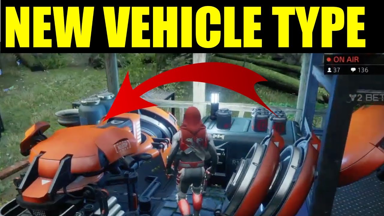 NEW VEHICLE TYPE COMING TO DESTINY 2 - YouTube