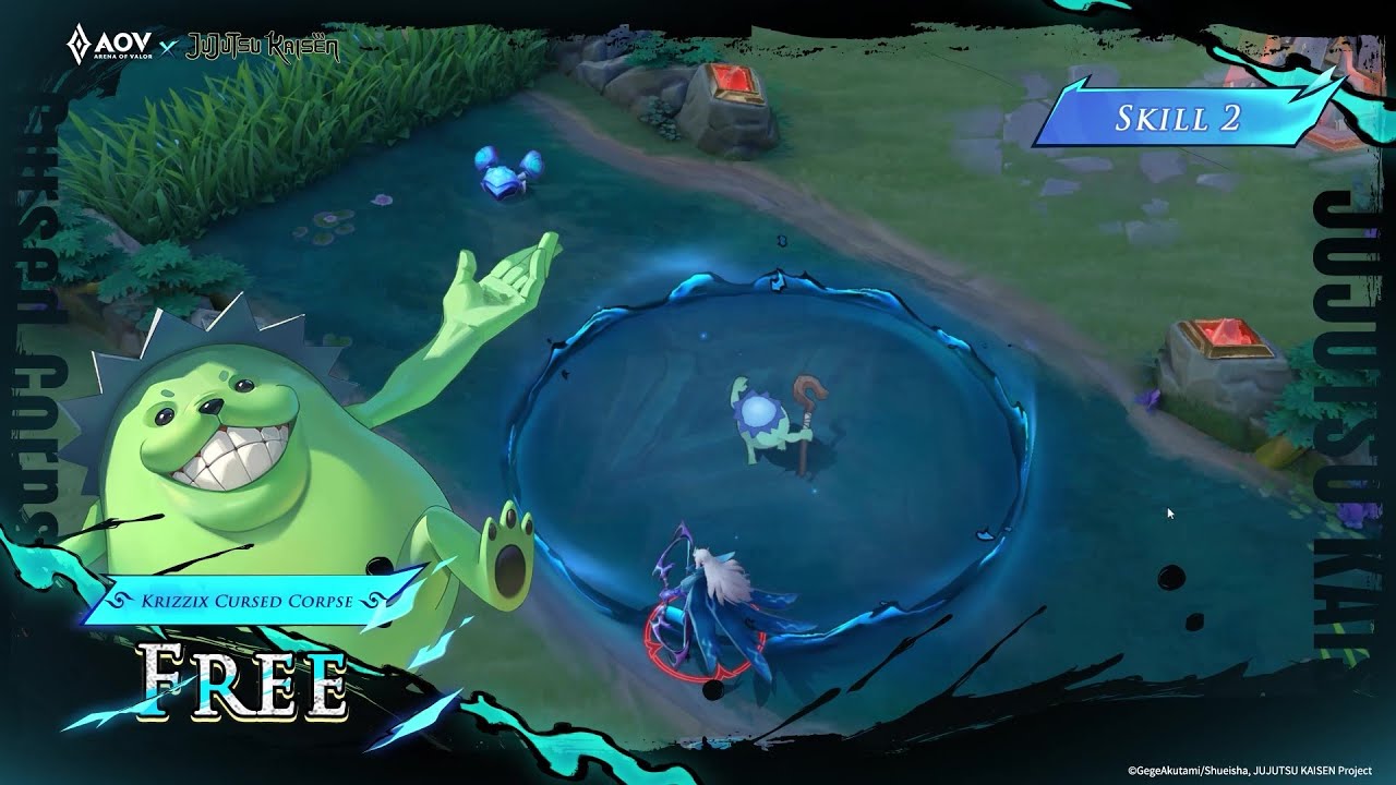 Krizzix Cursed Corpse Skin Spotlight - Garena AOV (Arena of Valor ...