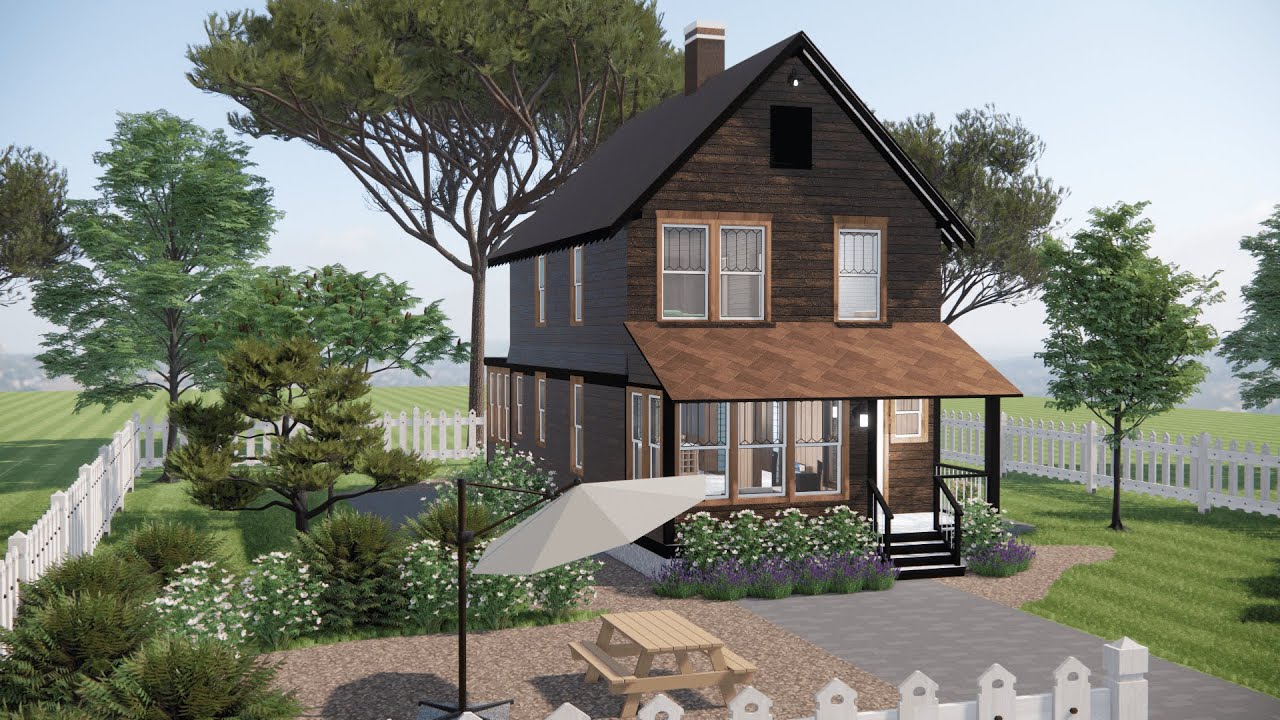 🏡 Minimalist Small Home | 6x14.8 m (20x46ft) Smart & Stylish Living ...