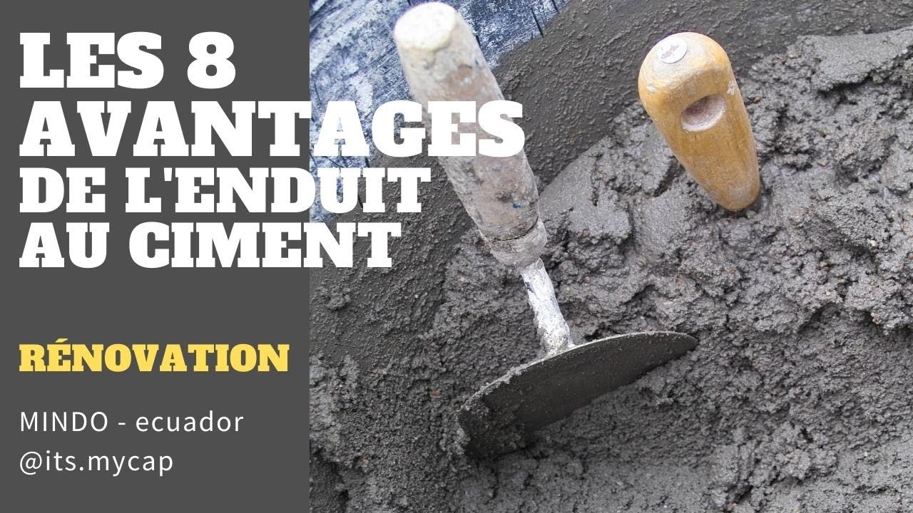 Les 8 avantages de l'enduit au ciment !! - YouTube
