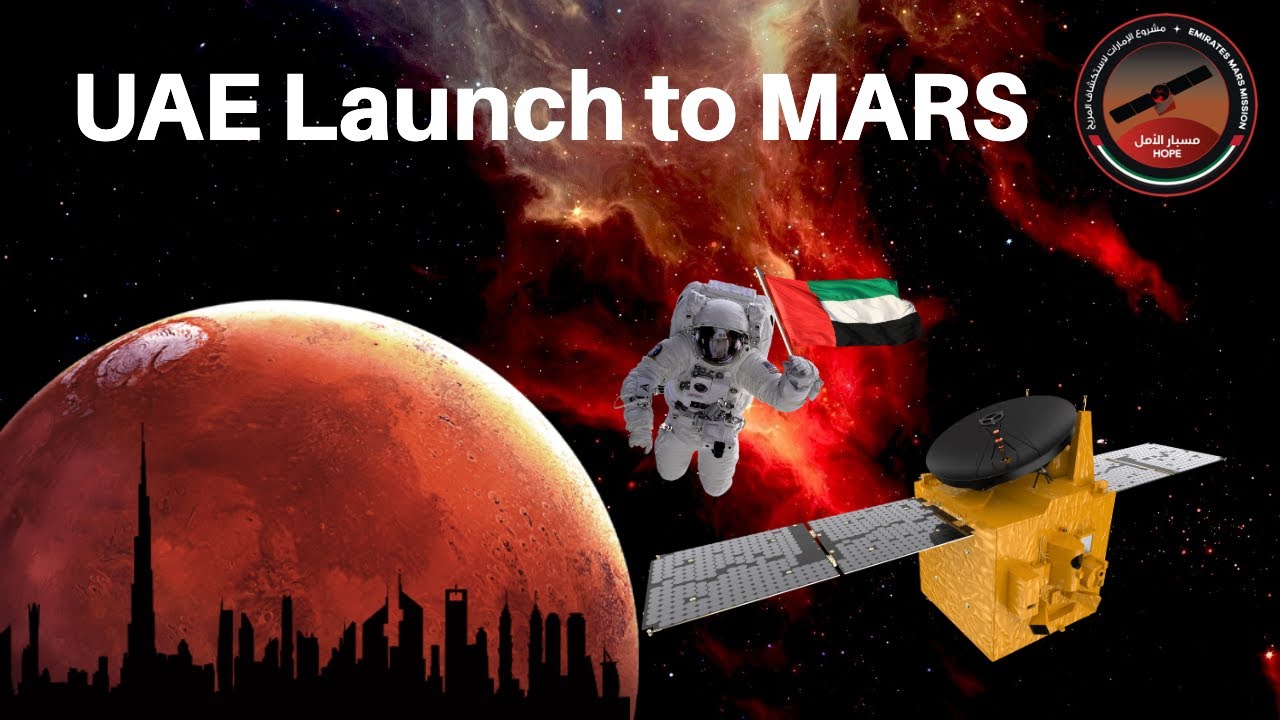 UAE Mars Mission - The First Arab Rocket Launched - YouTube