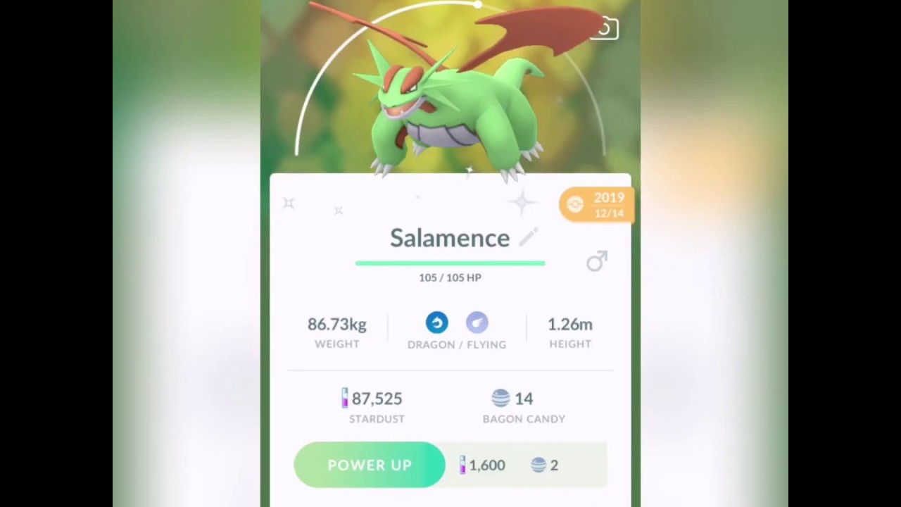 Feral Nation - Shiny Bagon evolution through to Salamance - YouTube