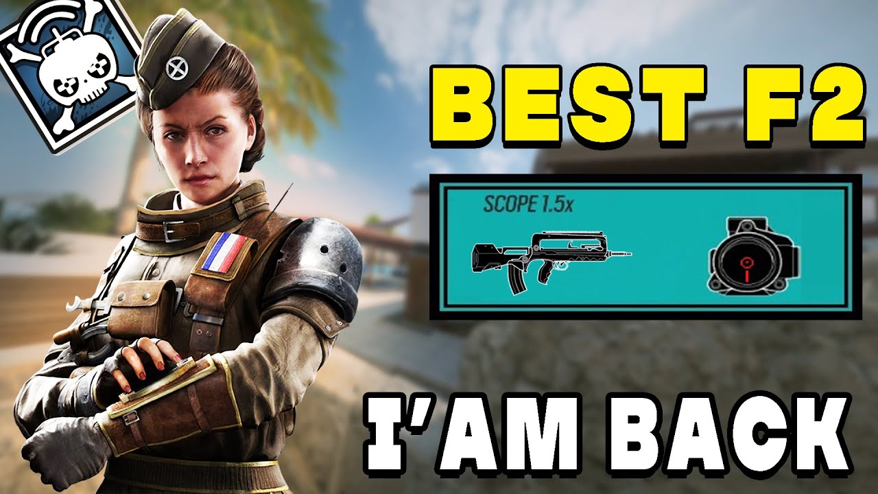 Twitch's F2 Is The Best Gun In - Rainbow Six Siege - YouTube