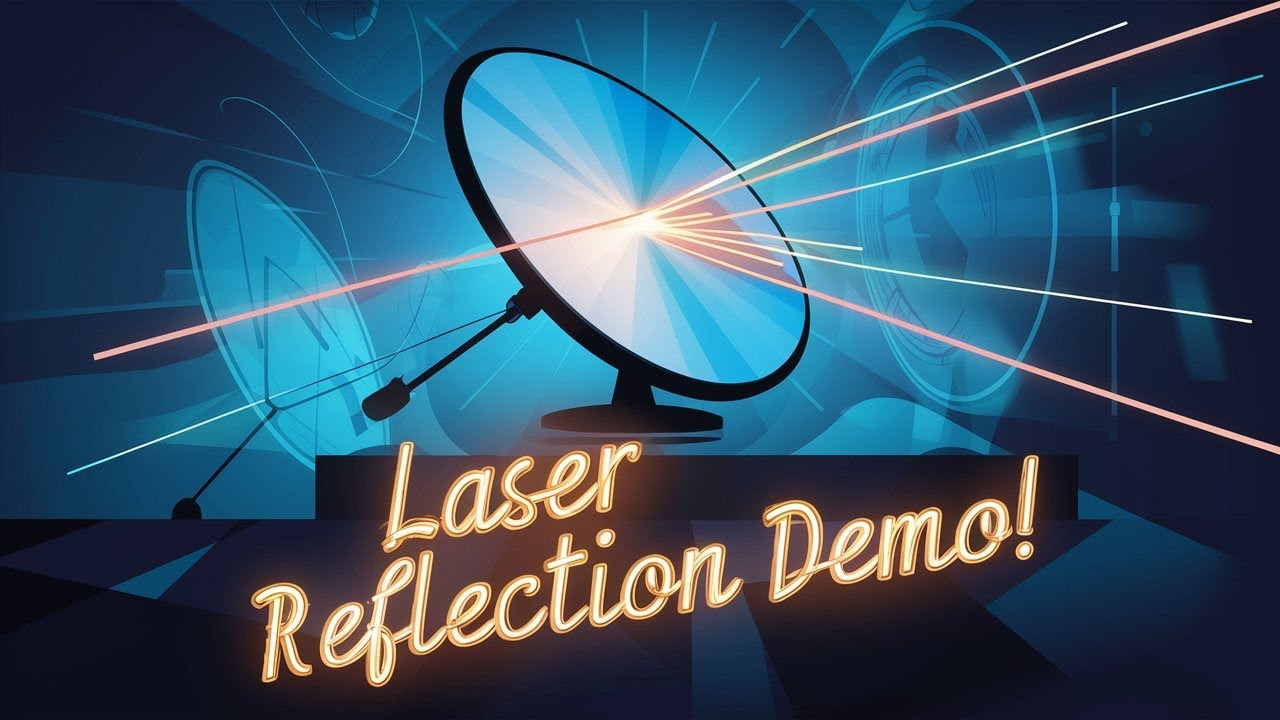 How to Reflect Light with Spherical Mirrors: Laser Demo! 💡🔦 - YouTube