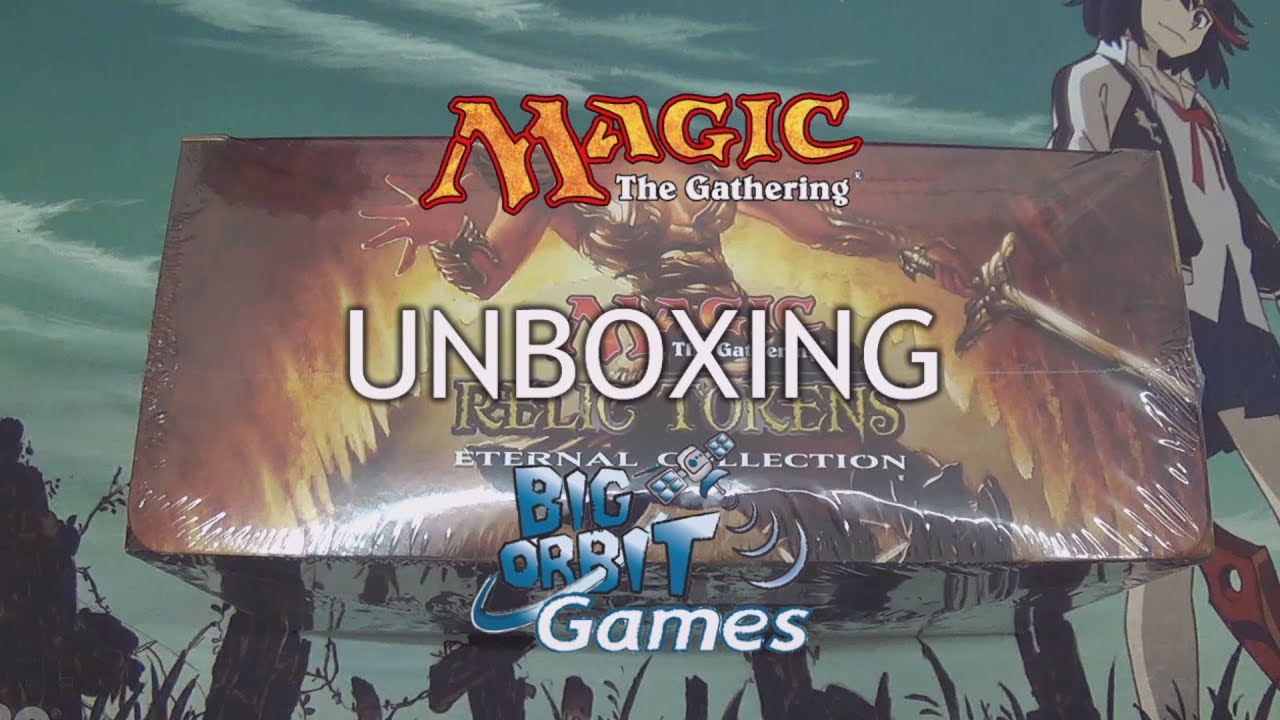 Magic The Gathering: Relic Tokens Eternal Collection Unboxing - YouTube
