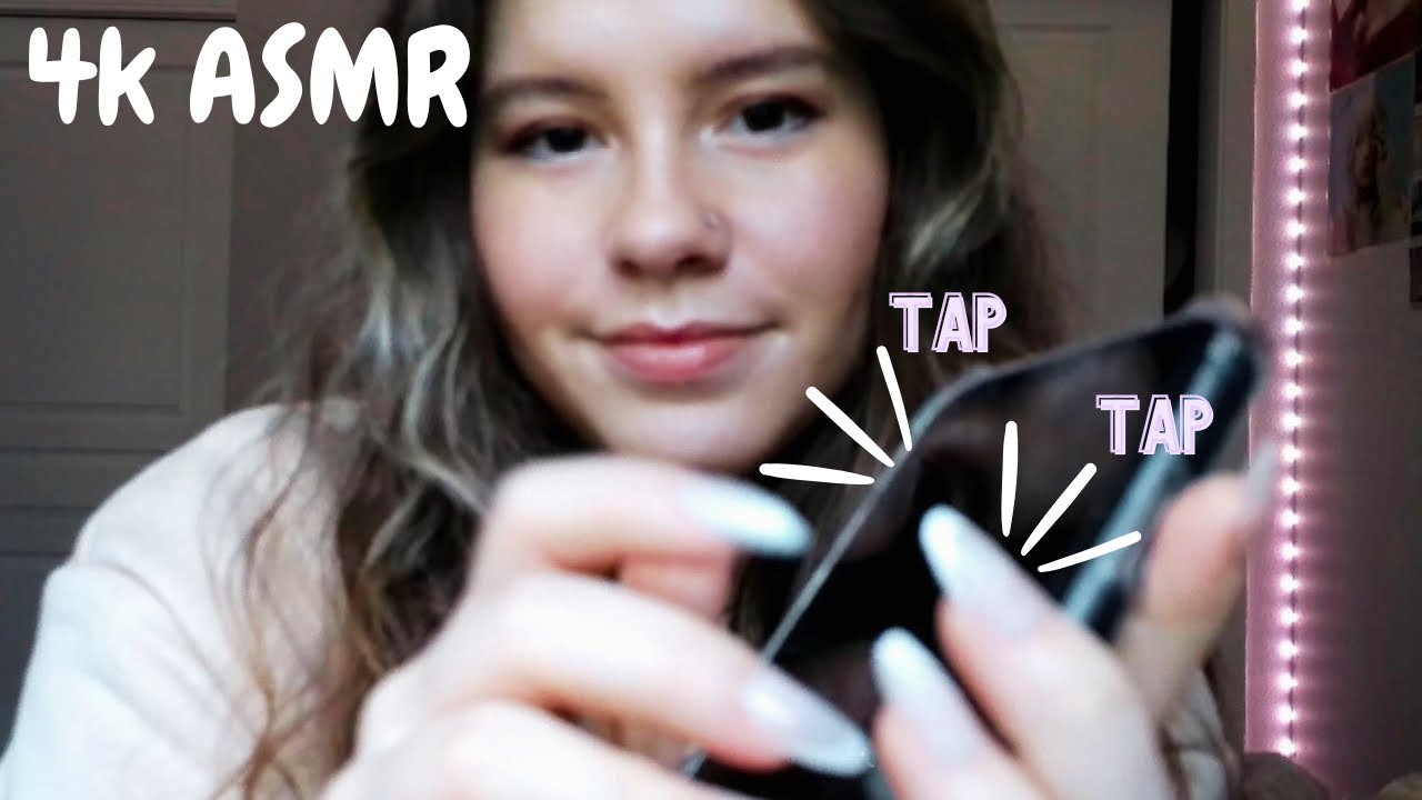 ASMR 10 Mins Pure Phone Screen Tapping - YouTube