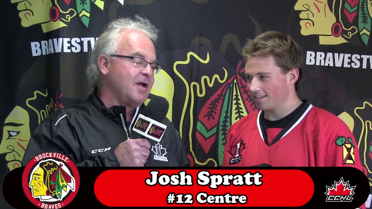 CCHL Interview Josh Spratt - YouTube