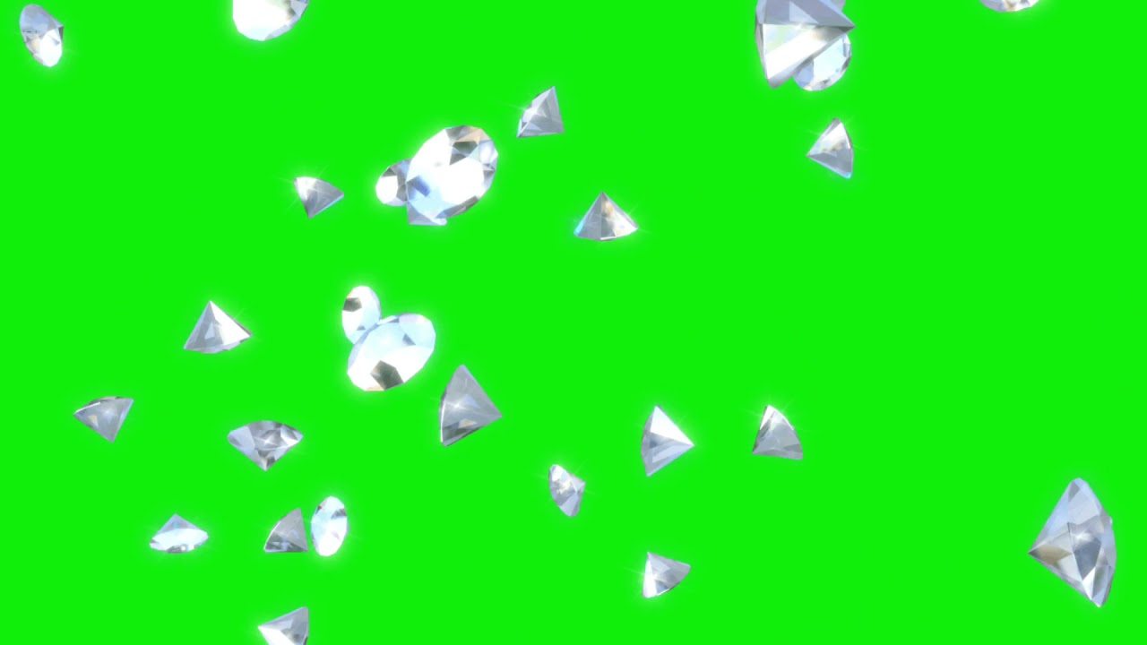Diamond green screen - YouTube