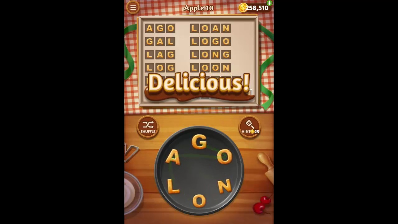 Word Cookies Apple Pack Level 10 Answers - YouTube