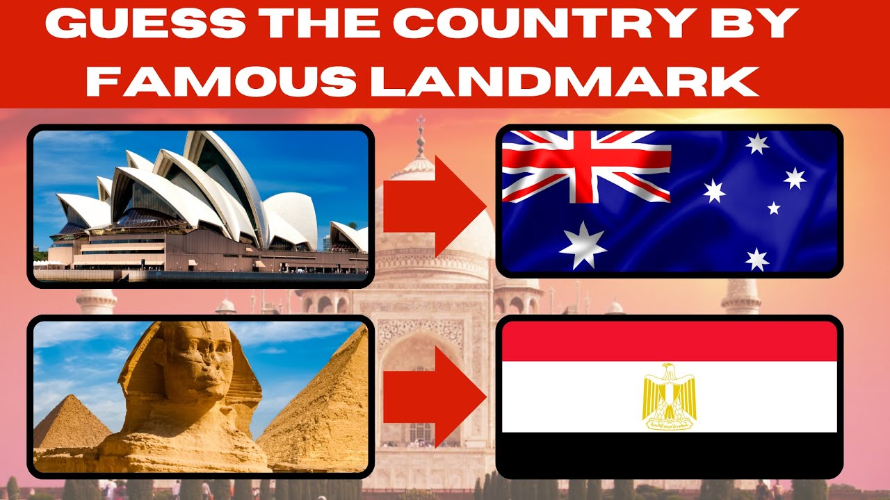 Weird National Landmark Guessing Challenge! - YouTube