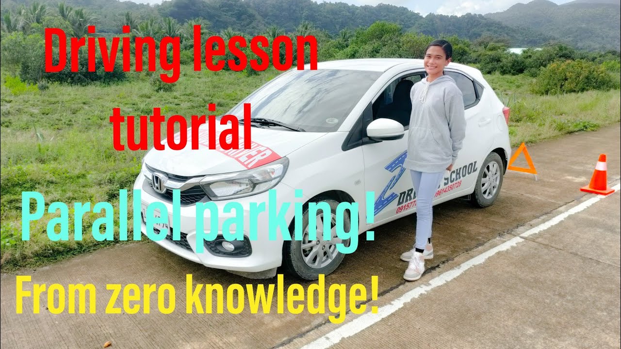 Driving lesson, Parallel Parking tutorial! From zero knowledge.. Pls ...