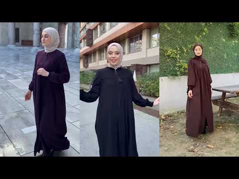 2025 Yeni Sezon Ferace Modelleri Asilnur Moda'da