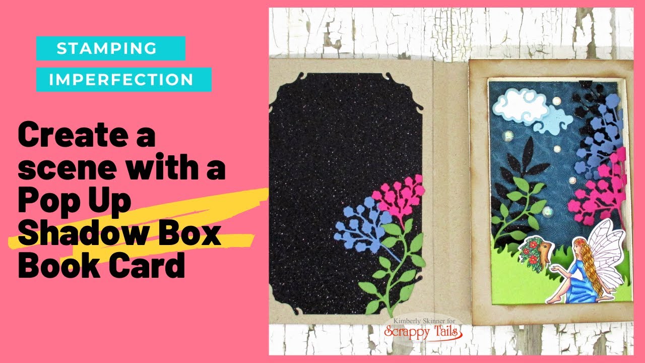 Create A Scene In A Pop Up Shadow Box Book - YouTube