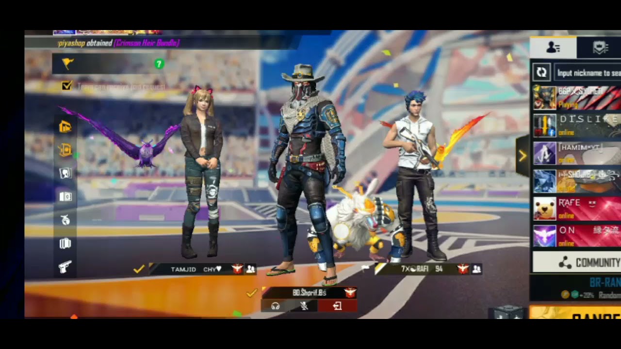 free fire games Ff Bf sarbar - YouTube