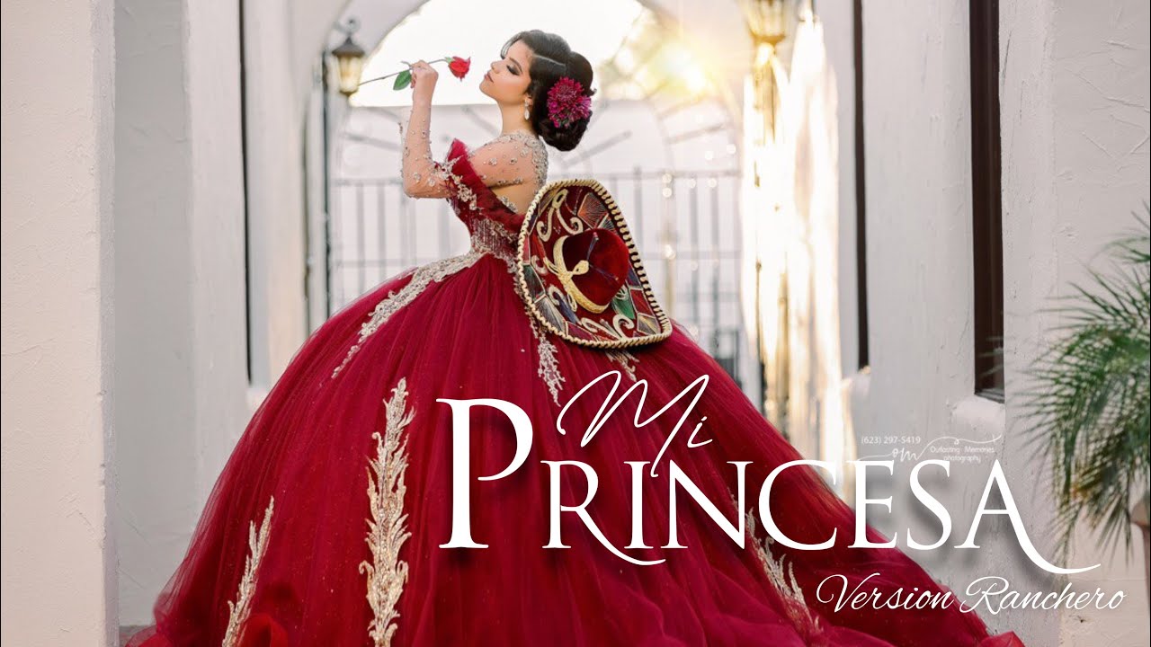 La canción más linda para una Quinceañera / Mi princesa Versión Ranchero/ Angel Melo. - YouTube