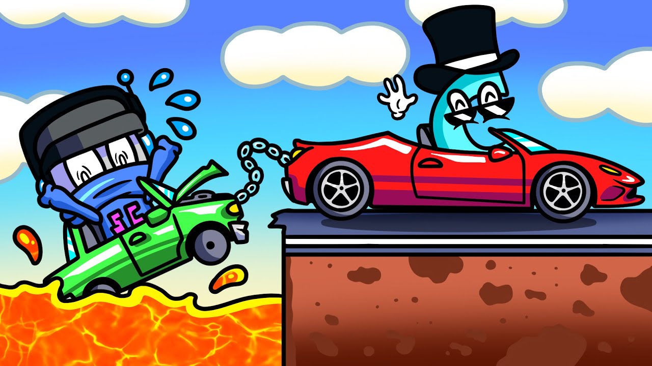 We Chain Our Cars Together and Now Hate Each Other! - YouTube