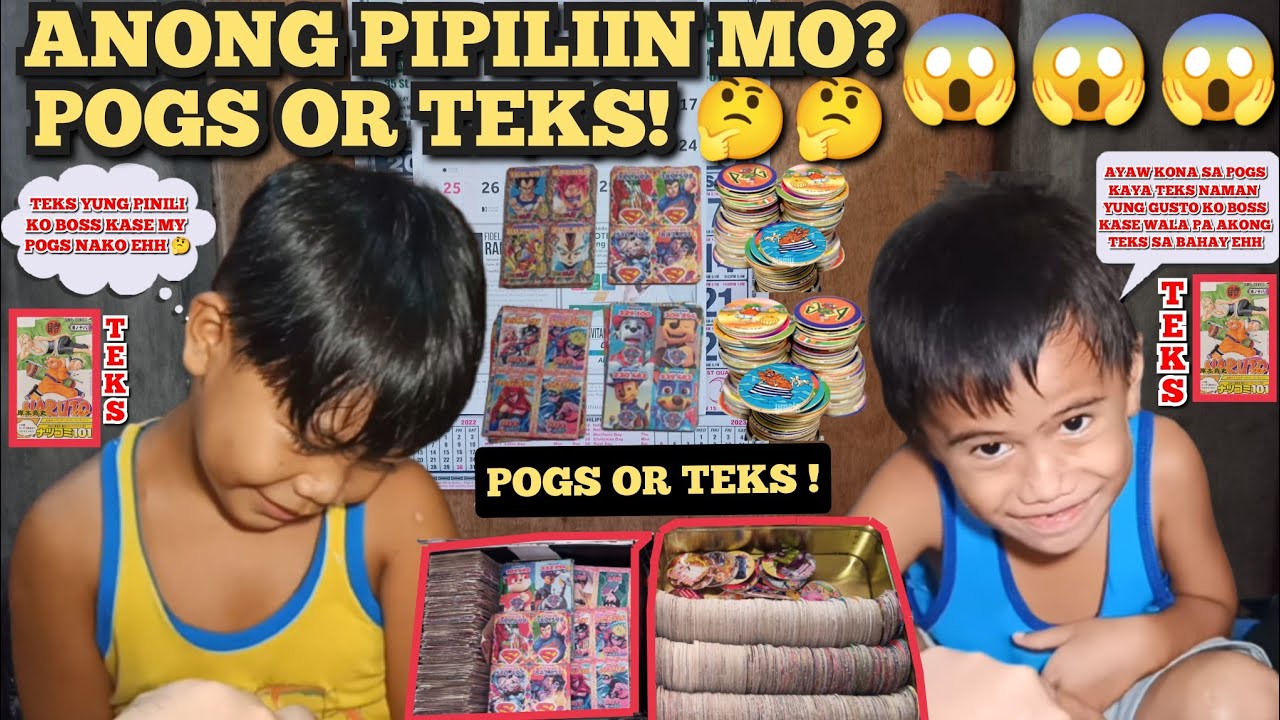 ANONG PIPILIIN MO POGS OR TEKS PART 1 | #90s | #teks | #poggers ...