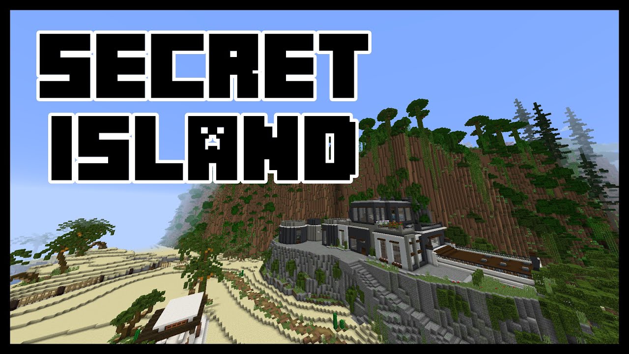 Minecraft: The Secret Island - Adventure Map Part 1 - YouTube
