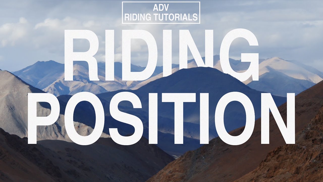 The All-New Himalayan | How To Position Yourself | ADV Riding Tutorials ...