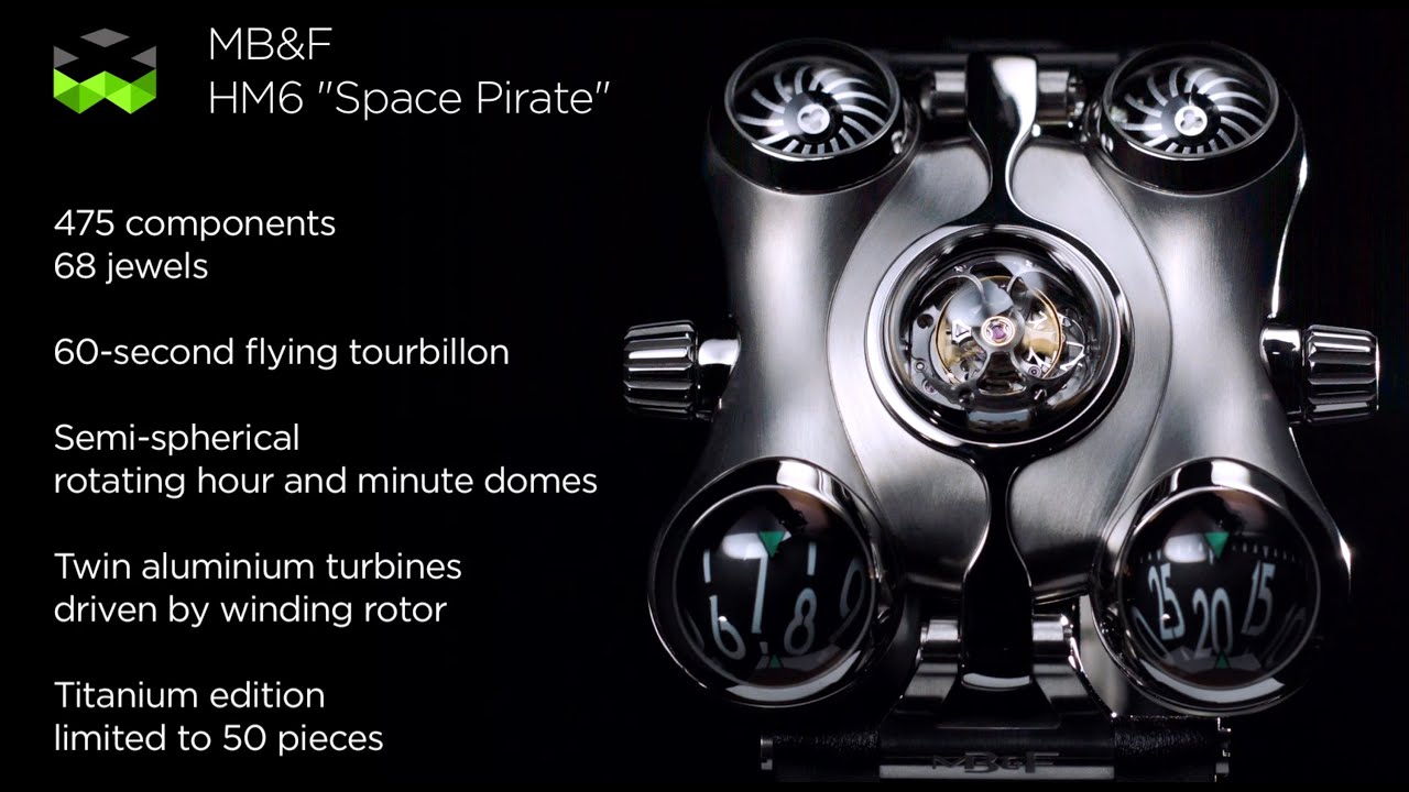 MB&F’s New HM6: A Spaceship For Creativity - YouTube