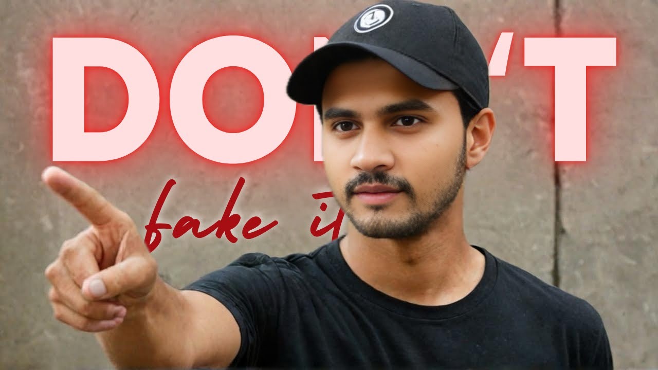 STOP Faking It and START Achieving Success! - YouTube