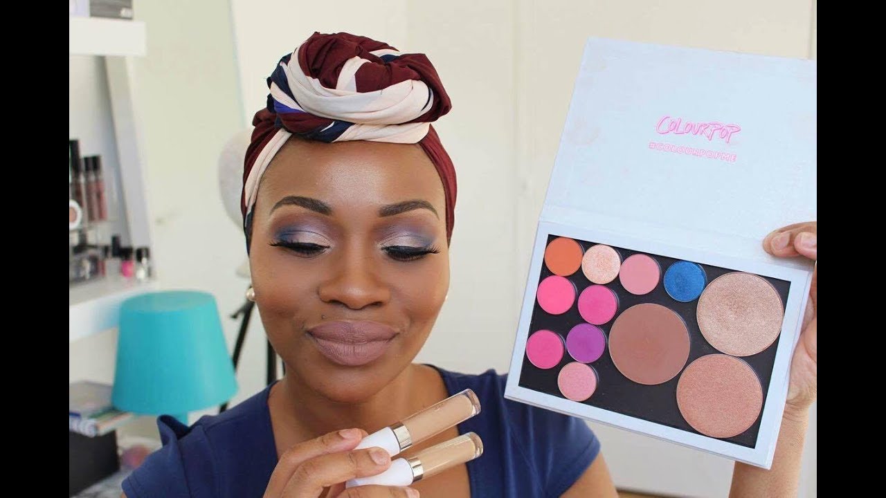 MakeUp Tutorial : COLOURPOP Edition #1 - YouTube
