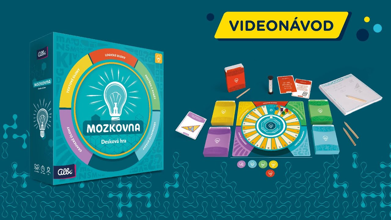 Mozkovna desková hra - videonávod - YouTube