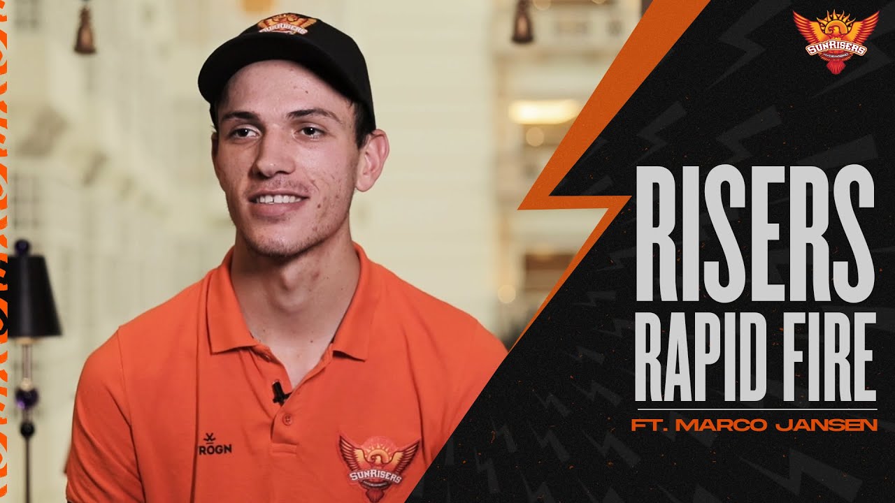 Risers Rapid Fire ft. Marco Jansen | SRH | IPL 2022 - YouTube