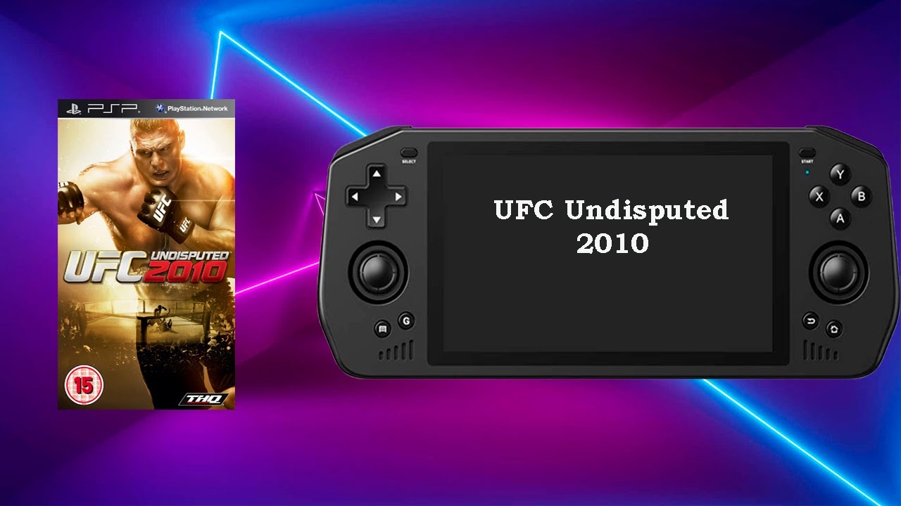 Powkiddy X28 Performance Test - UFC Undisputed 2010 PSP - YouTube
