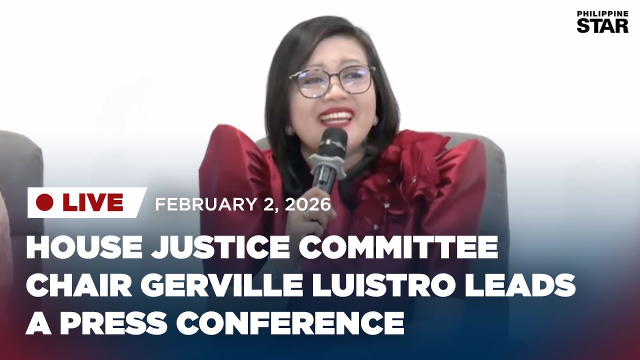 LIVESTREAM: House justice committee chair Gerville Luistro leads a ...