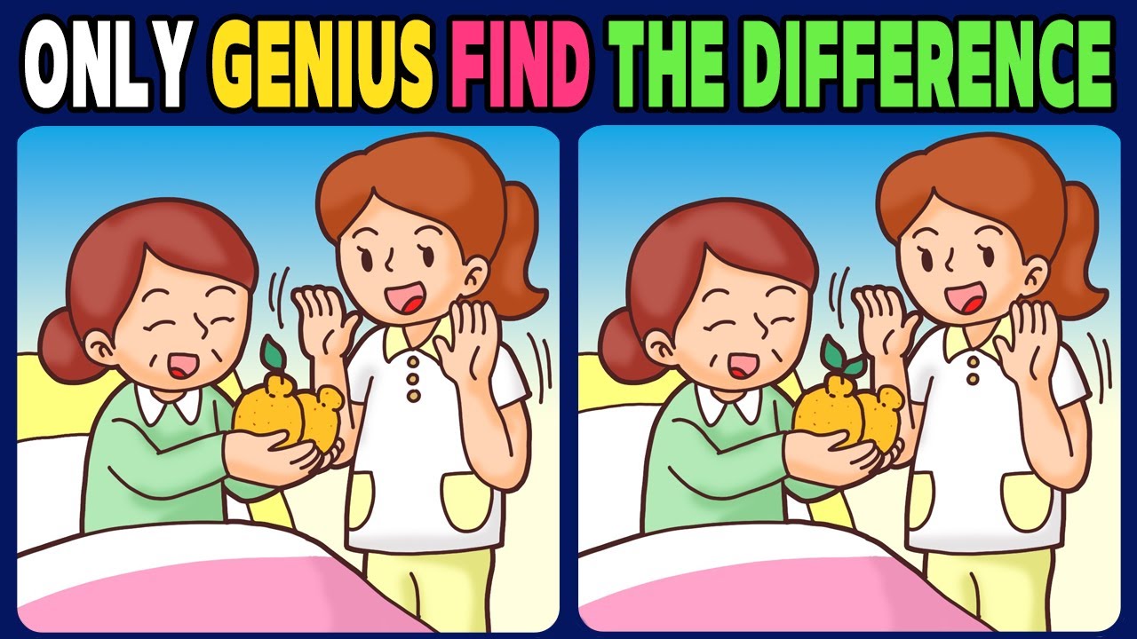 【Spot the difference】Only Genius Find The Difference! Fun puzzle!【Find ...