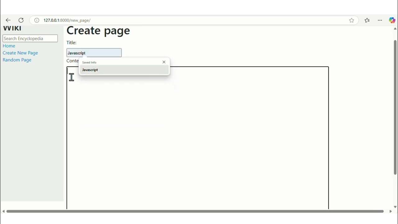 CS50W Project1: Wiki | Harvard cs50 web programming - YouTube