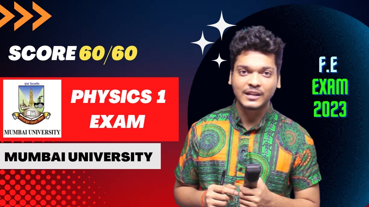 Score 60/60 in Physics 1 | Most Expected Questions | Mumbai University ...