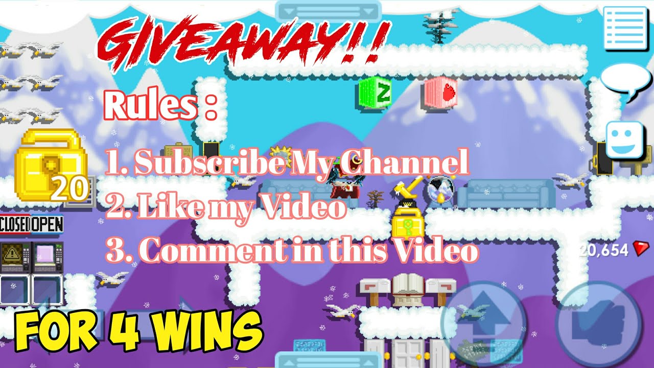 Winner Giveaway | Growtopia - YouTube
