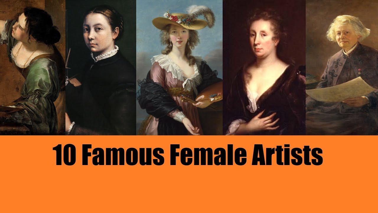 10 Famous Female Artists | Painters 🎨 Morisot, Cassatt, Kahlo, O'Keeffe ...