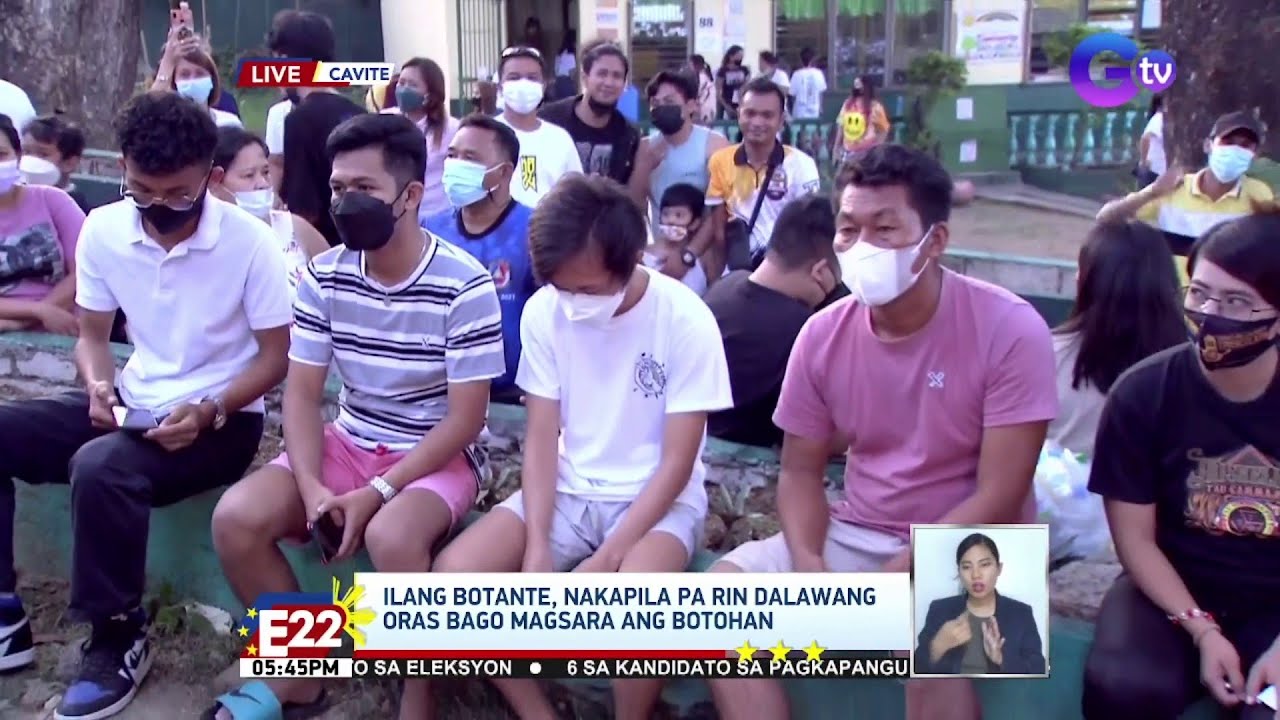 Ilang botante, nakapila pa rin dalawang oras bago magsara ang botohan ...