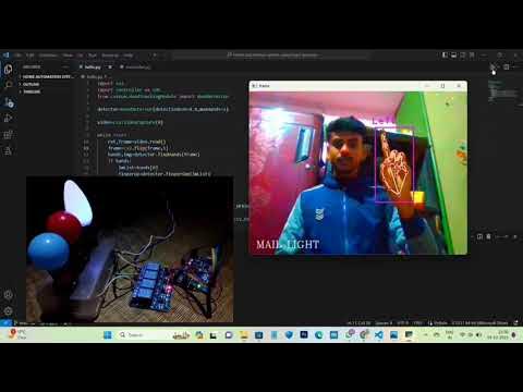 Home automation system using hand gestures// home automation system ...