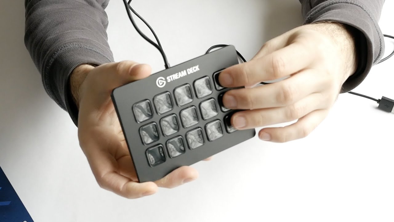 Elgato Streamdeck Streaming shortcut keyboard Unboxing - YouTube