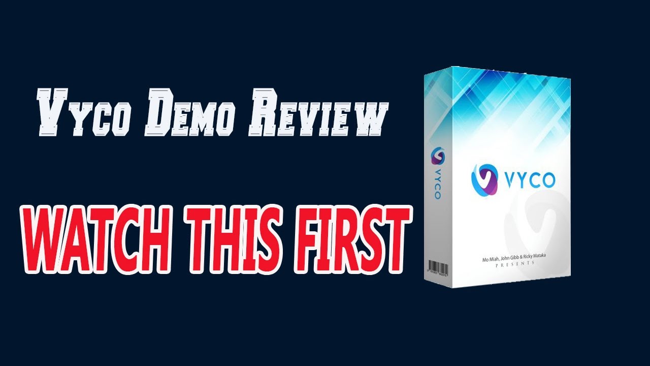 Don't Buy Vyco until you watch this Vyco Review Demo - YouTube