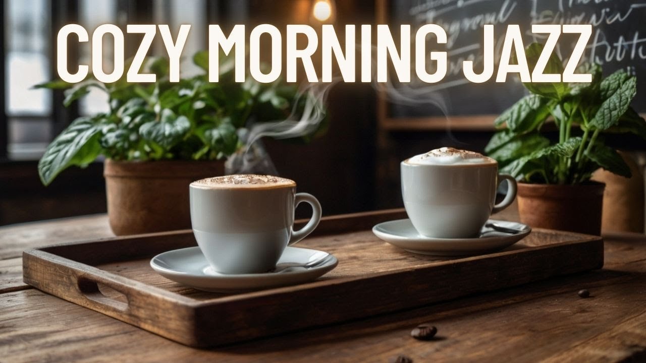 Cozy Morning Jazz Ambience ☕ Soft Spring Melodies for a Peaceful Day ...