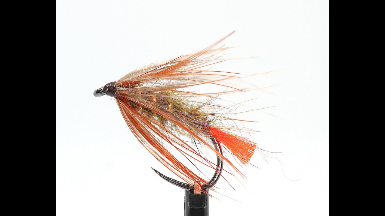wet fly with orange tag - YouTube