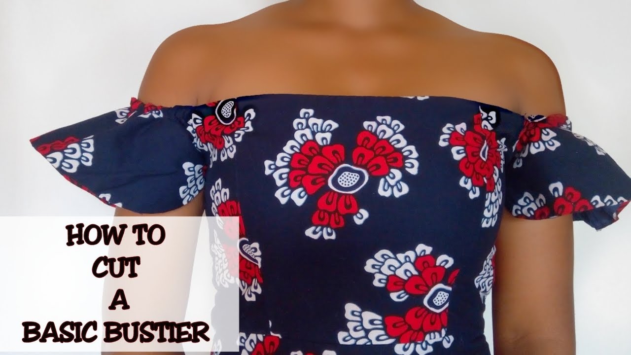 HOW TO CUT A BASIC BUSTIER | STITCHADRESS | - YouTube